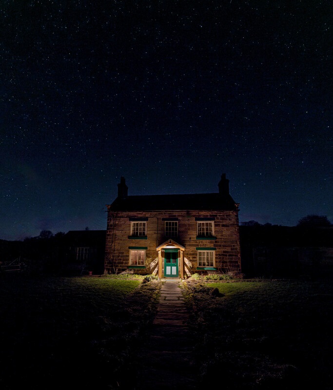Moors Of England At Night